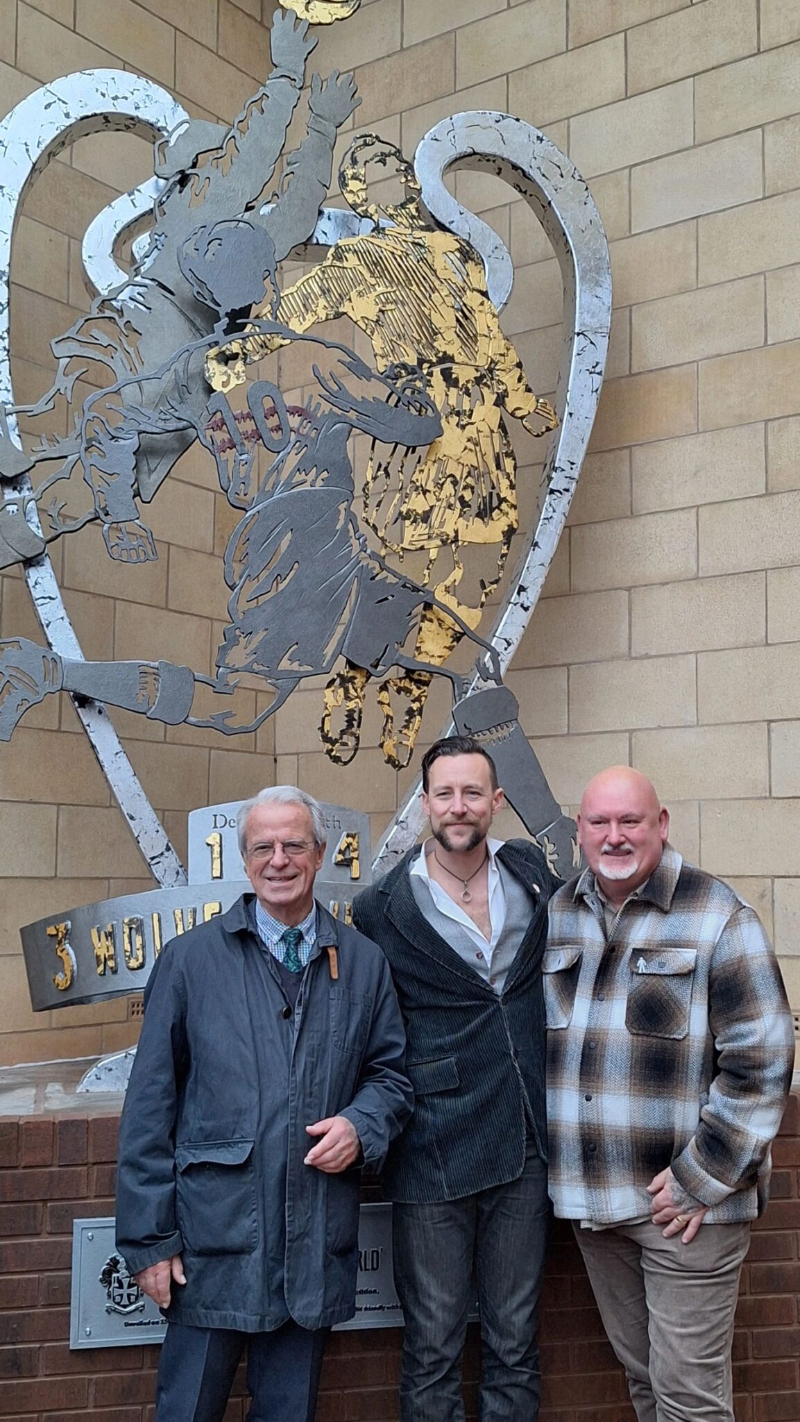 Wolves FC Unveiled Sculpture Honouring Historic Match