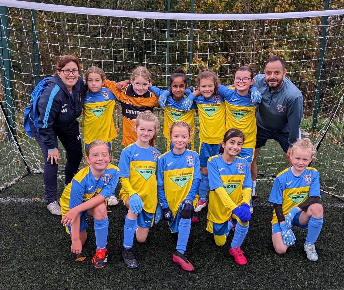 GIRLS’ FOOTBALL TEAM GALVANIZED BY SPONSORSHIP