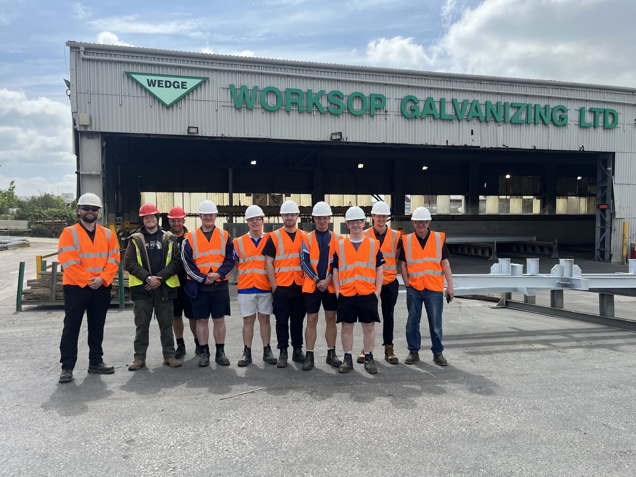 Worksop Plant Welcomes the Next Generation of Fabricators - Wedge Group