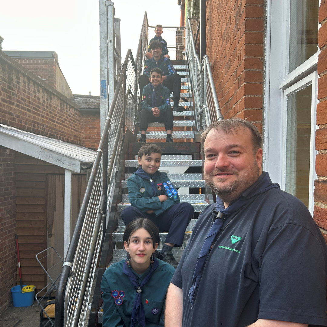 Essex Scout Hall Unveils Robust, Galvanized Fire-Escape Upgrade - Wedge ...